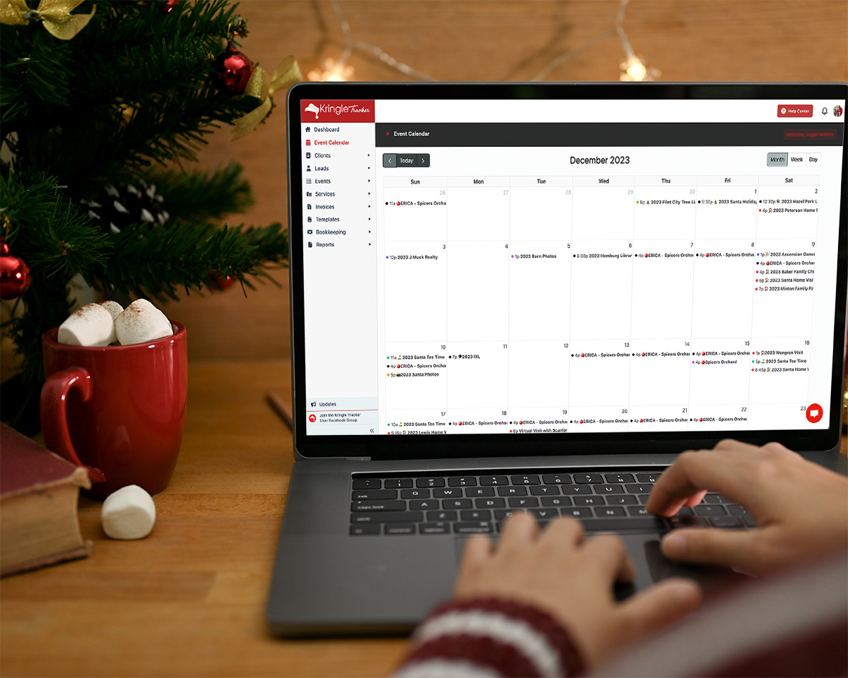 Kringle Tracker – The CRM App for Entertainers
